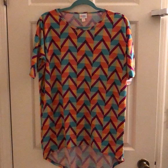 LuLaRoe | Tops | Geometric Lularoe Irma Tee Bnwt | Poshmark